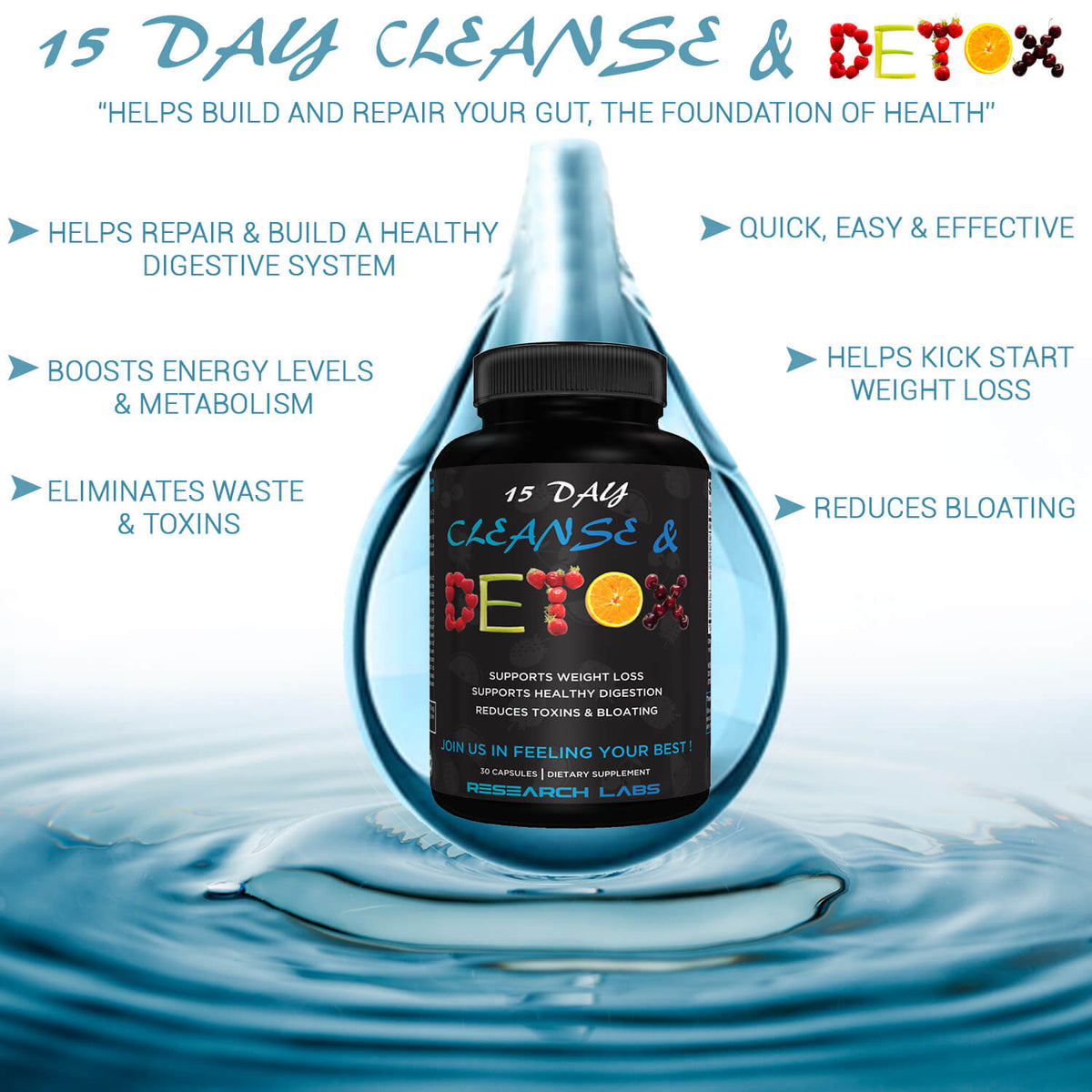 15 Day Cleanse & Detox | Buy 1 Get 1 Free | Express Vitamin